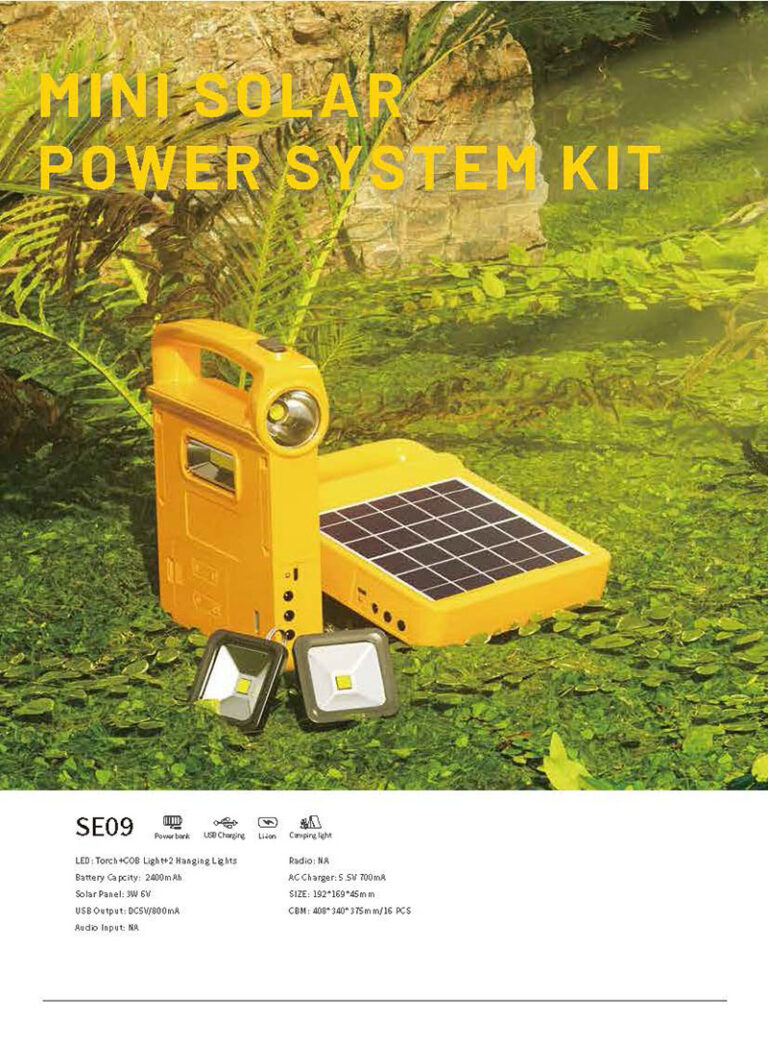 MINI SOLAR POWER SYSTEM KIT – 冠嶸企業有限公司